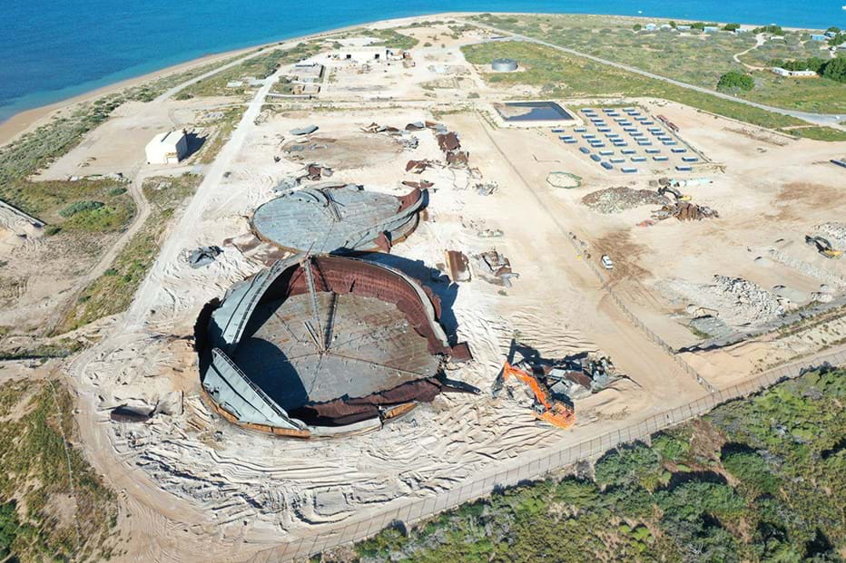 Lessons learned from Thevenard Island decommissioning